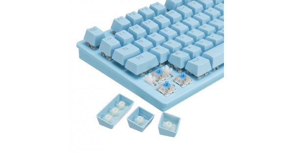 LEAVEN K550 MECHANICAL 87KEY - RGB BACKLIGHTS (BLUE)